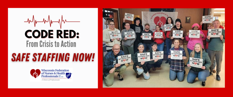 Wisconsin Federation of Nurses & Health Professionals | AFT Stateweb